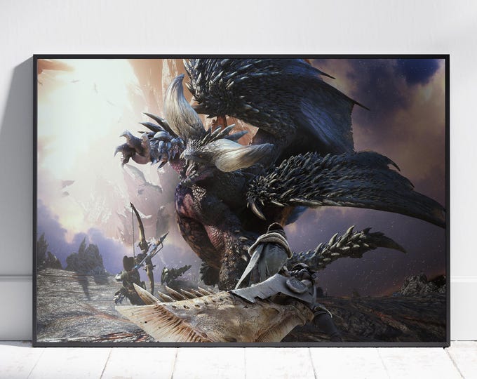 Deviljho Painting, Monster Hunter World Illustration, Angry Pickle ...