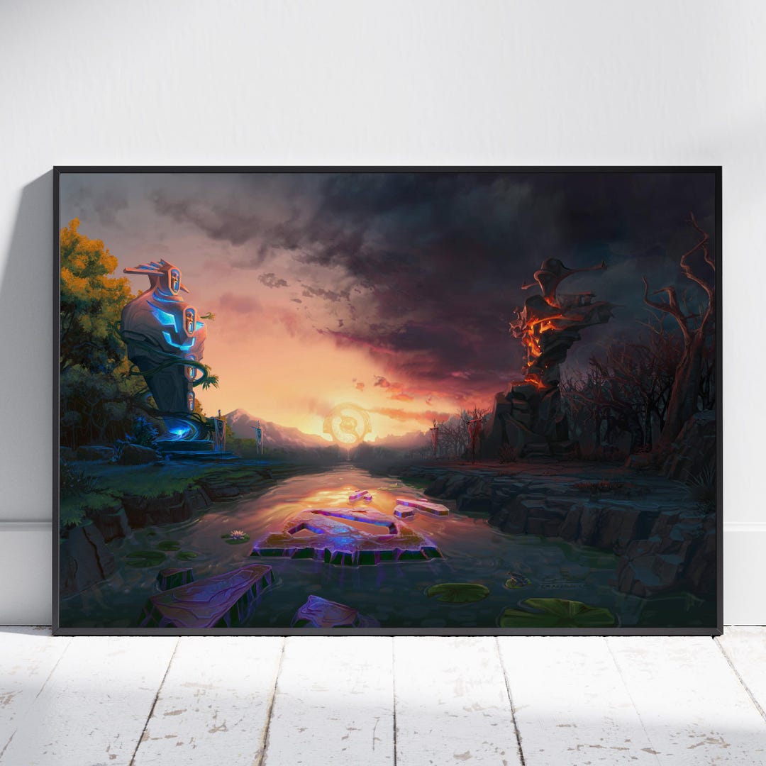 Dota 2 Poster | Moba Wall Art | Game Print #2 - Etsy