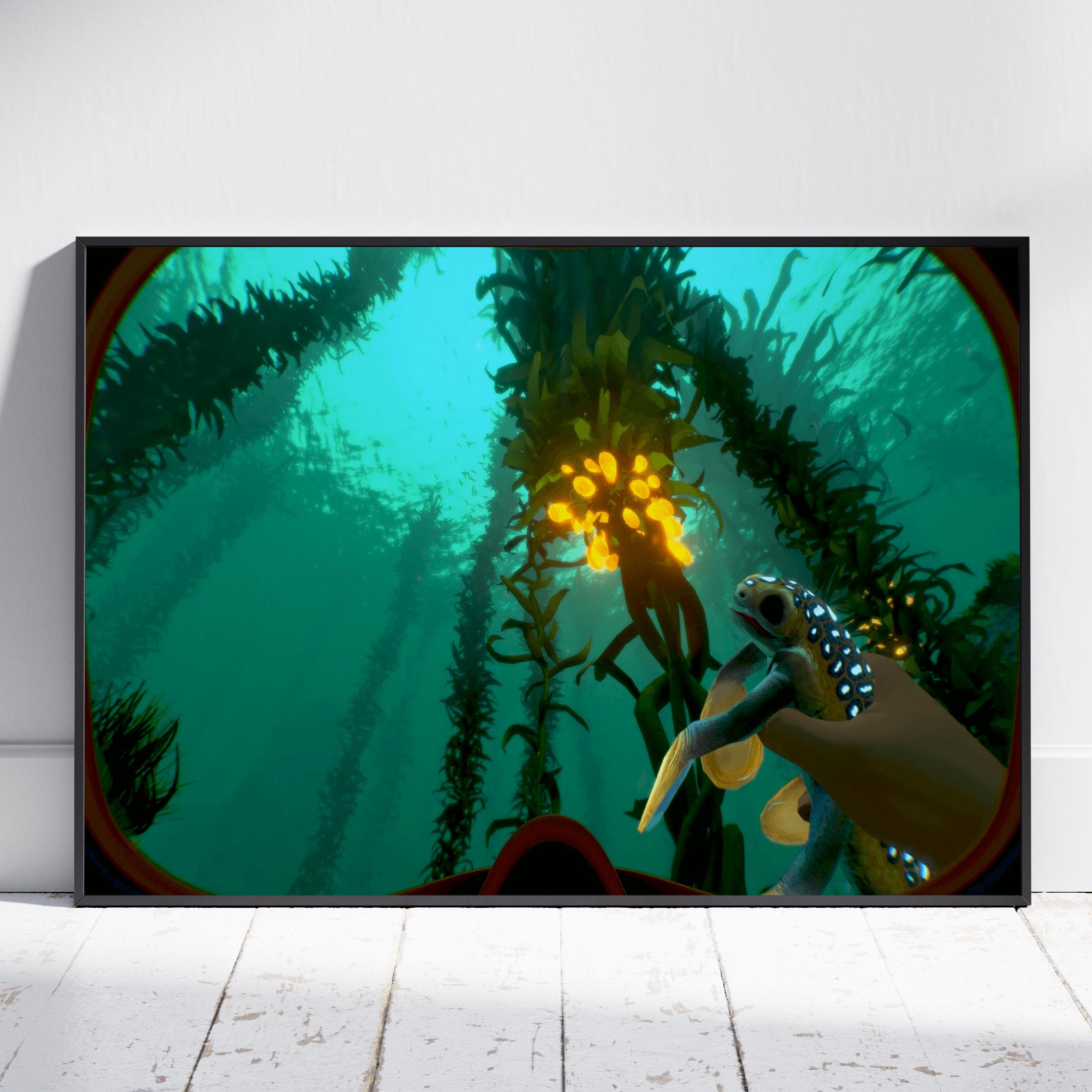 Subnautica Poster, Ryley Robinson Art, Game Print #2 - Etsy