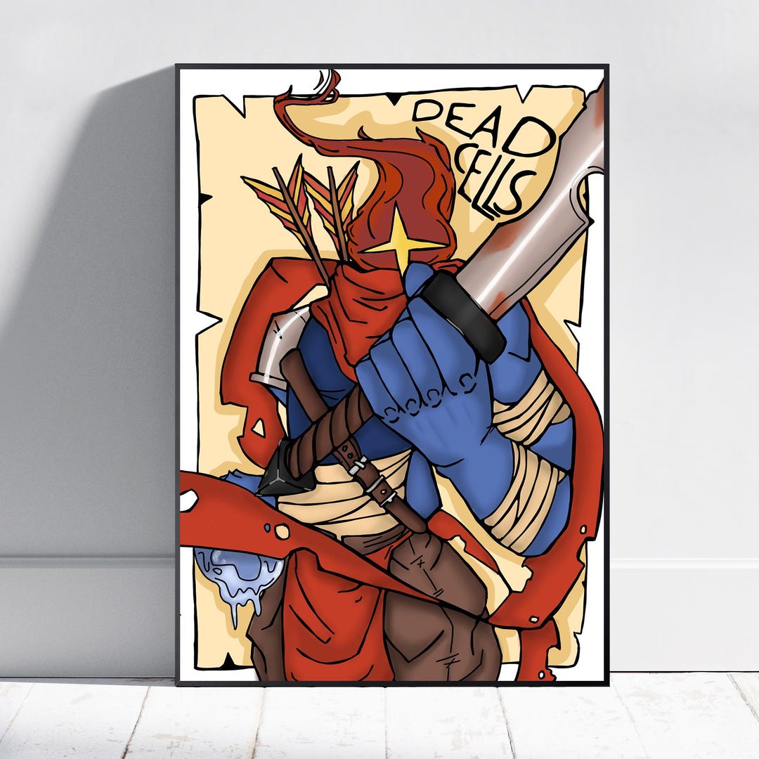 Dead Cells Poster, the Beheaded Wall Art, Game Print #5 - Etsy