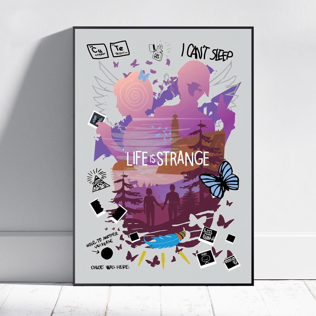 Life is Strange Poster | Chloe Price Wall Art | Game Print #3 - Etsy
