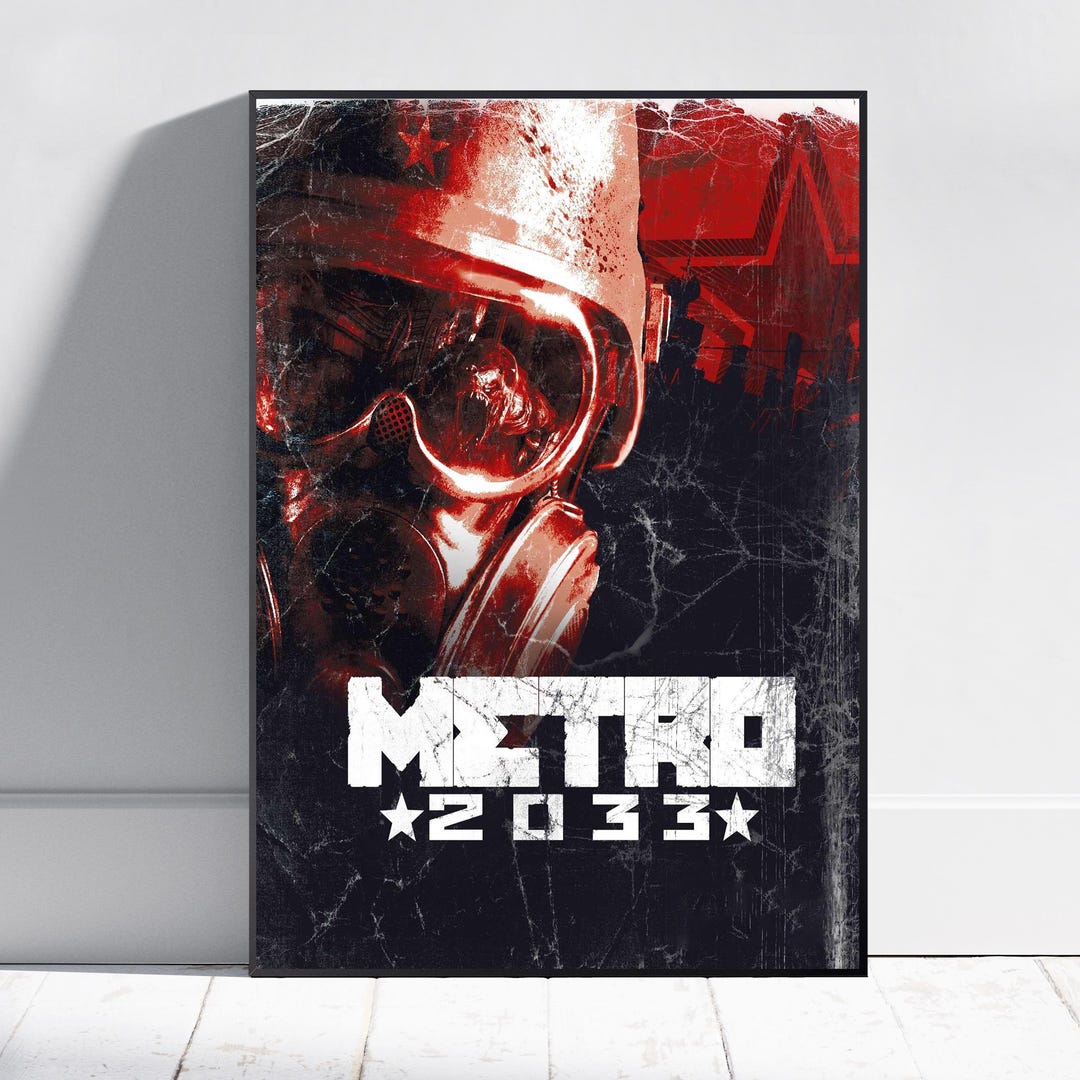 Metro Exodus Poster | Artyom Wall Art | Game Print - Etsy