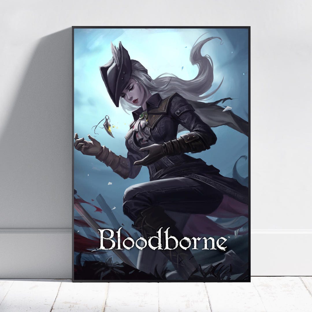 Bloodborne Poster, Lady Maria Wall Art, Game Print #3 - Etsy