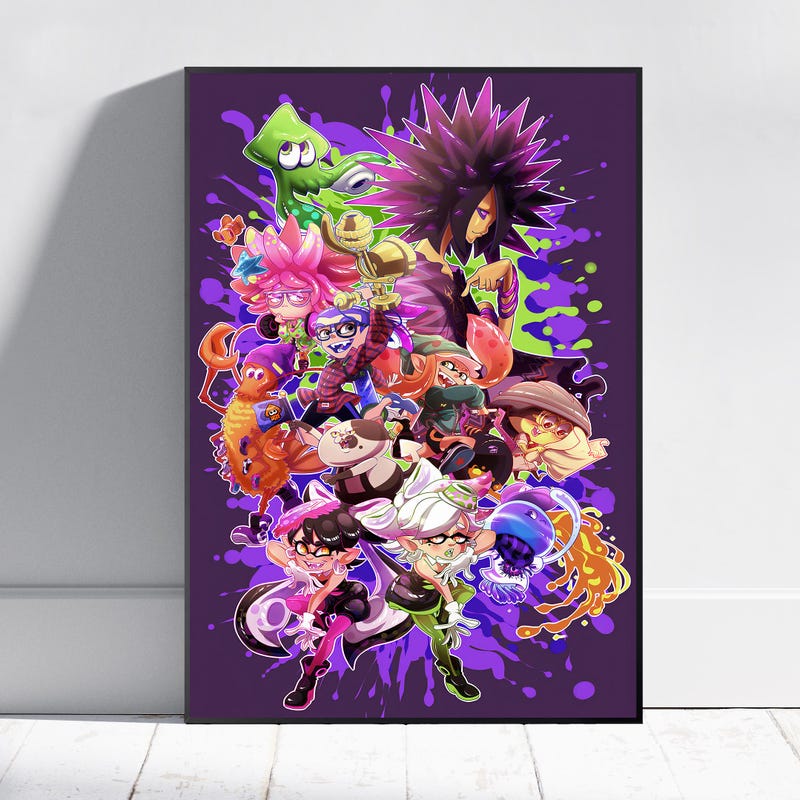Splatoon Poster Prints - Etsy