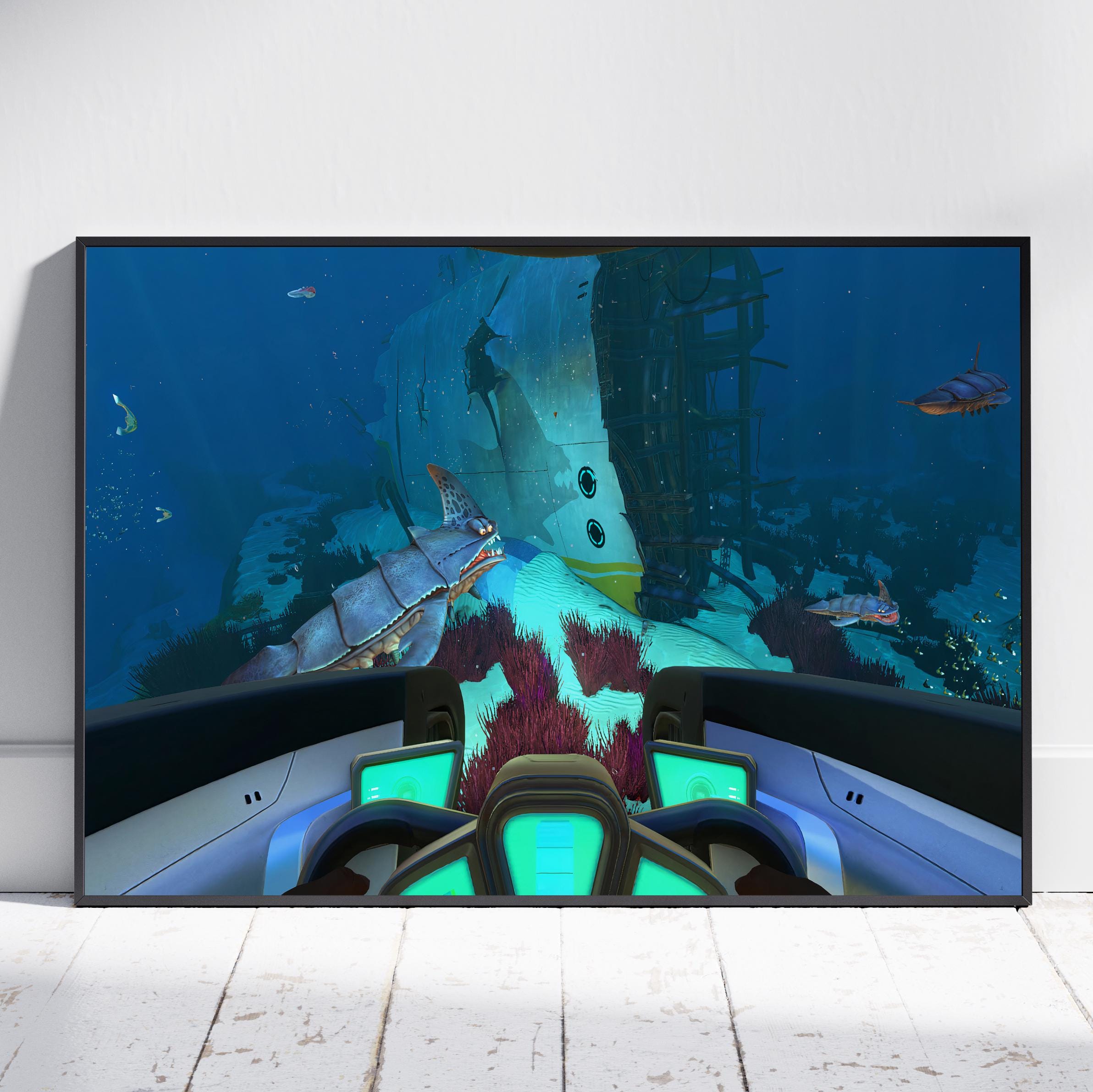 Subnautica Poster | Ryley Robinson Art | Game Print #2 - Etsy