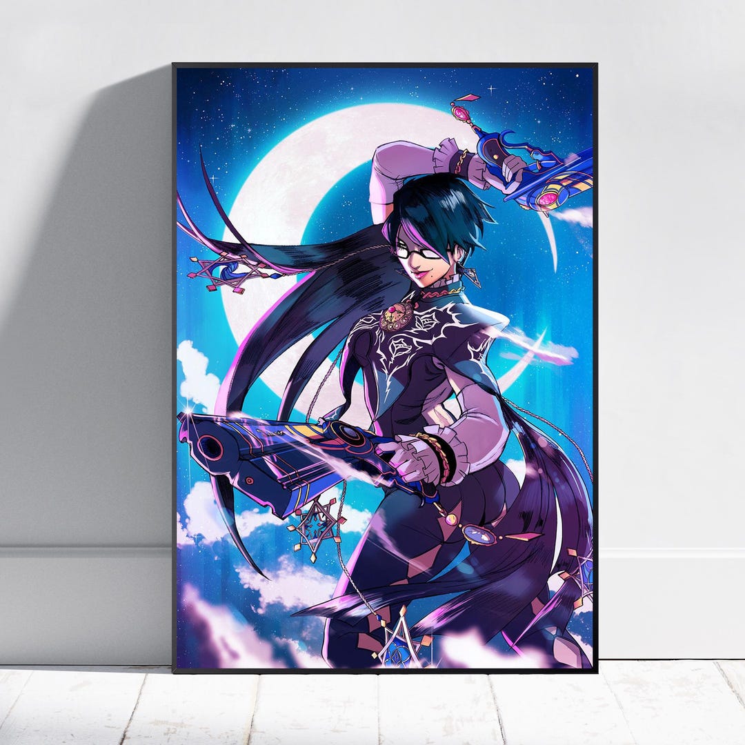 Bayonetta Poster | Jeanne Wall Art | Game Print #2 - Etsy