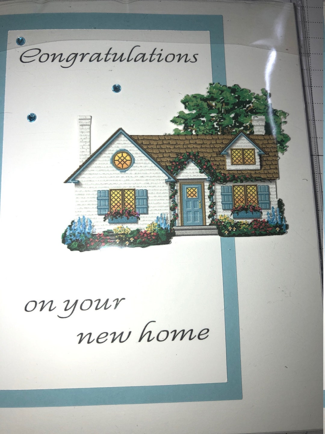Handmade/homemade New Home, Congrats on Your New Home, Housewarming ...