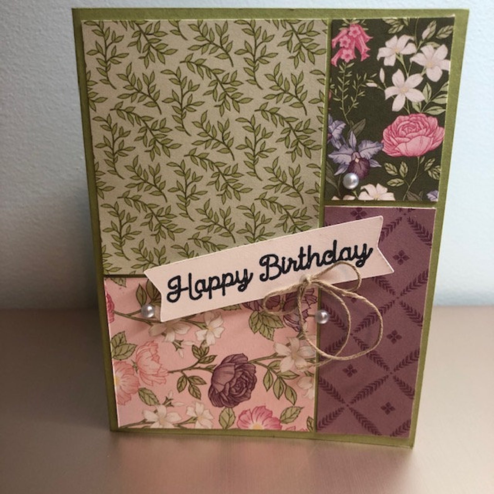 Handmade Wonderful World Stampin up Designer Series Paper - Etsy Handmade Wonderful World Stampin up Designer Series Paper - Etsy