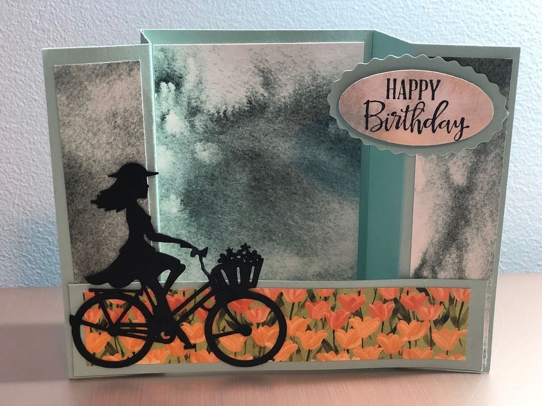 Handmade/homemade Bridge Birthday Card - Etsy