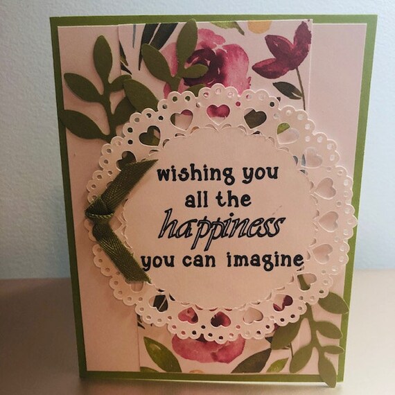 Handmade Congratulations Card - Etsy