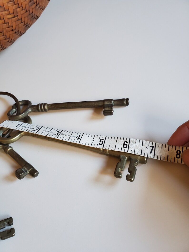 Large Brass Keys Wall or Table Decor - Etsy