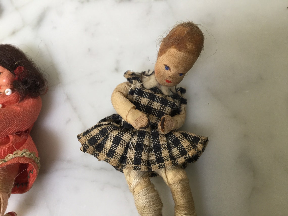 Vintage Miniature Dolls - Etsy