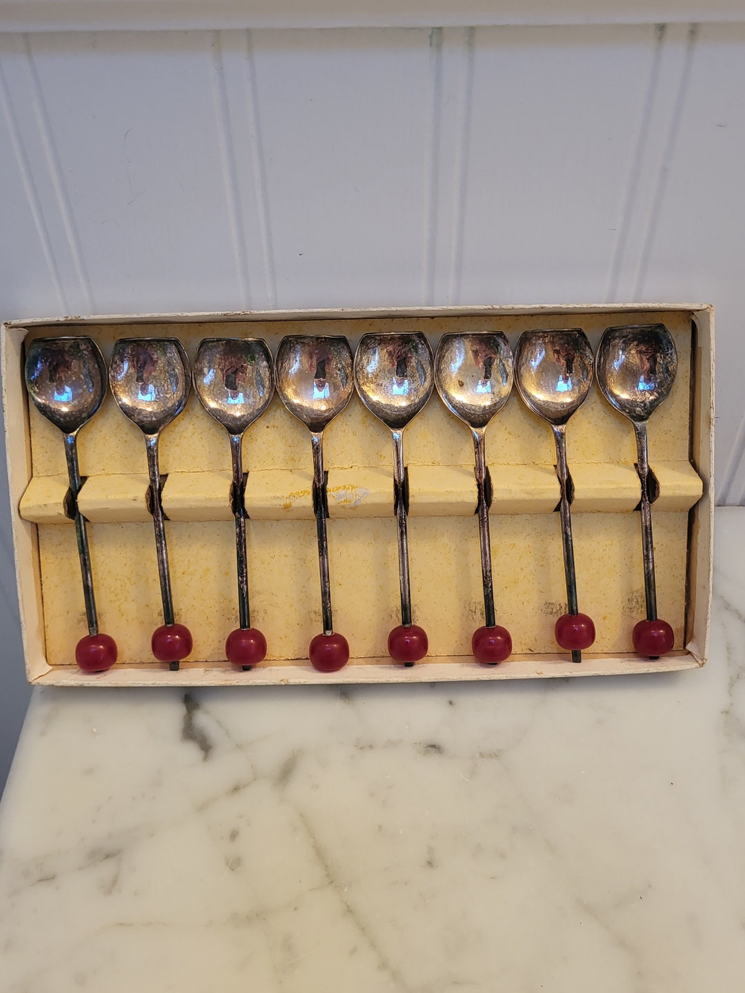 Demitasse ESPN Expresso Spoons Made in England - Etsy