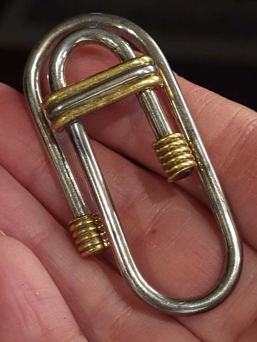 Vintage Sterling Money Clip 925 Mexico - Etsy