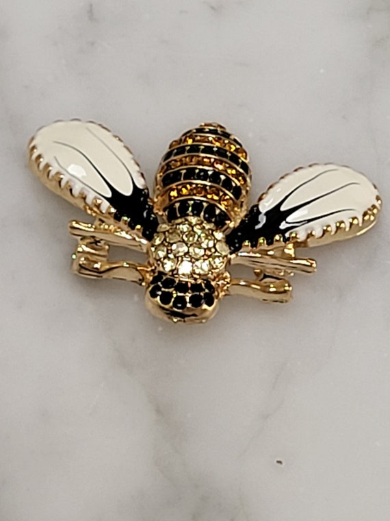 enameled colorful bee wasp - Gem