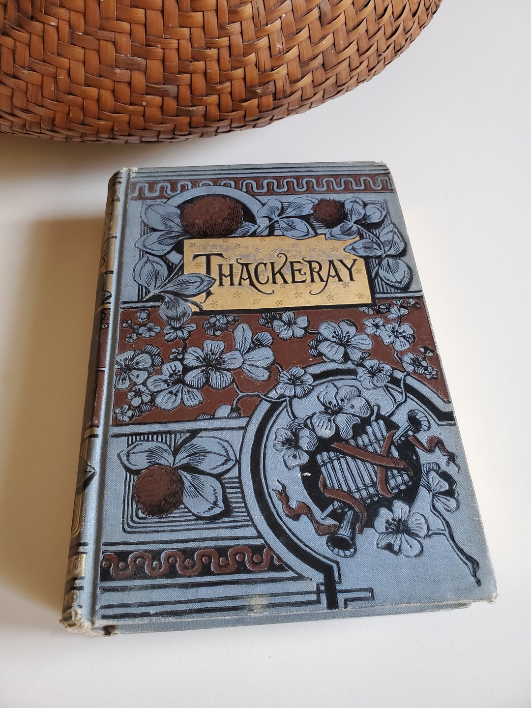 Thackeray Poems Book Belford Clarke Co. 1884 - Etsy
