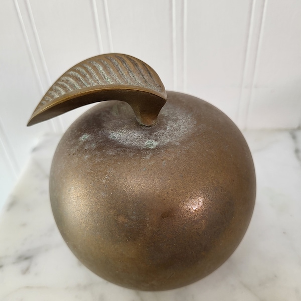 Brass Apple - Etsy