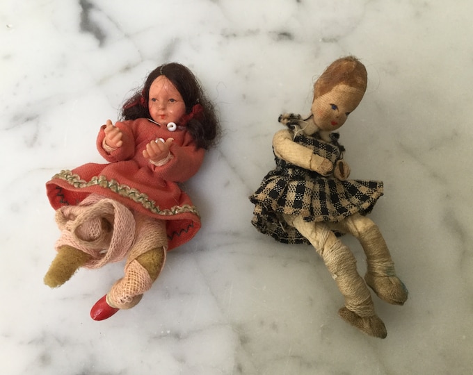 Vintage Miniature Dolls | Etsy