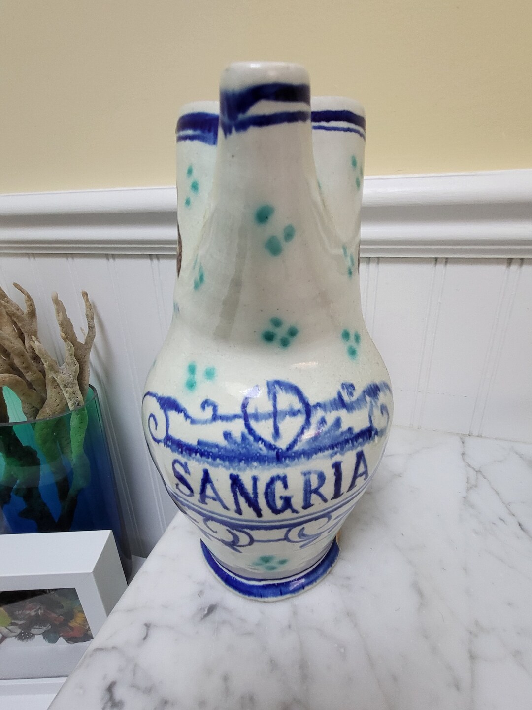 Triana Spanish Pottery Sangria Pitcher - Etsy