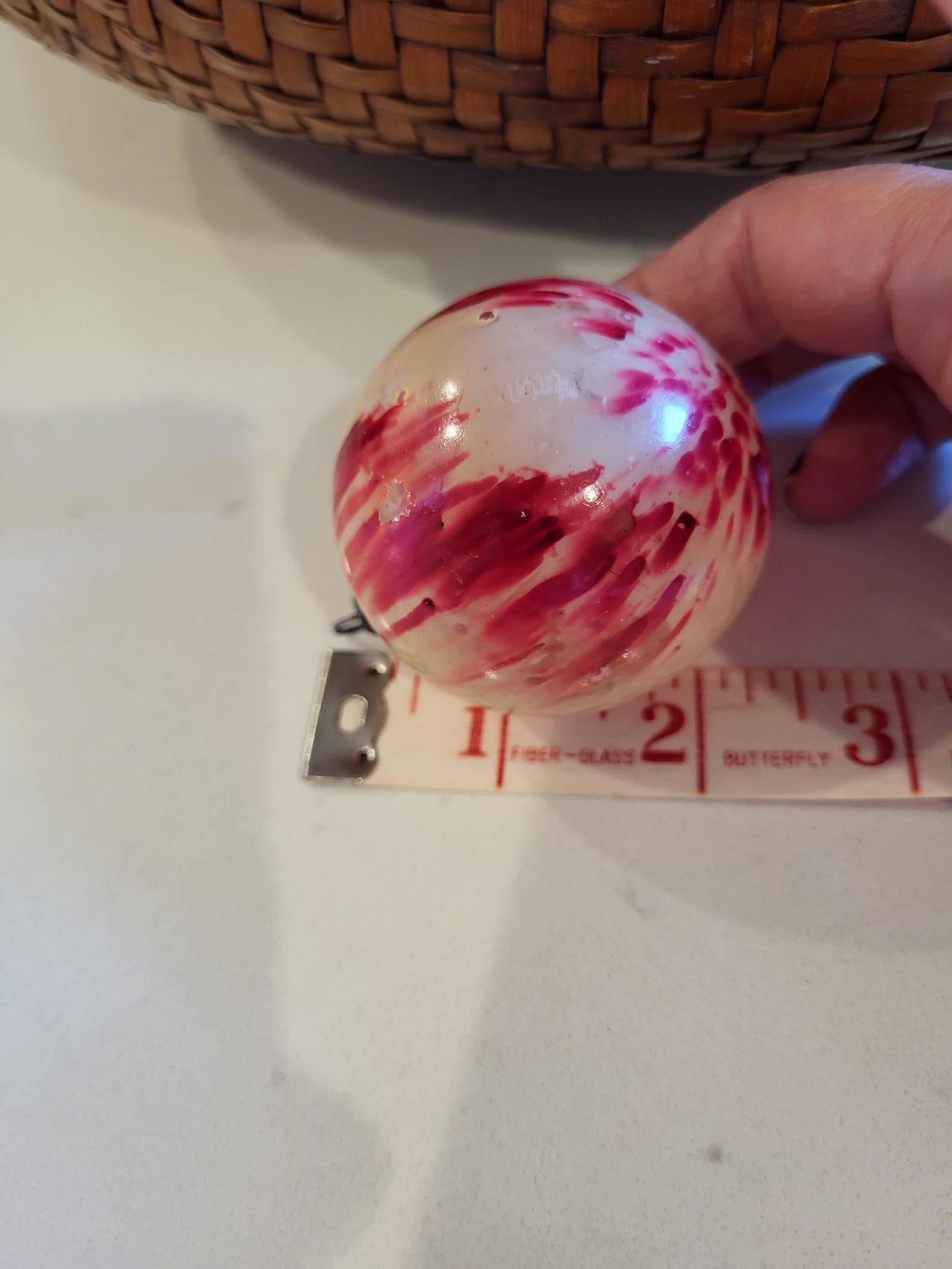 Antique German End of the Day Glass Christmas Ornament - Etsy