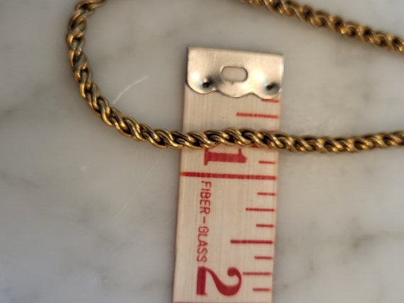 Vintage Napier Rope Chain - Gem