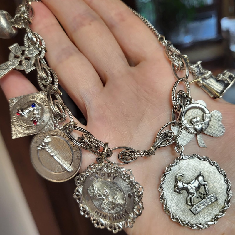 Sterling Silver Charms - Etsy