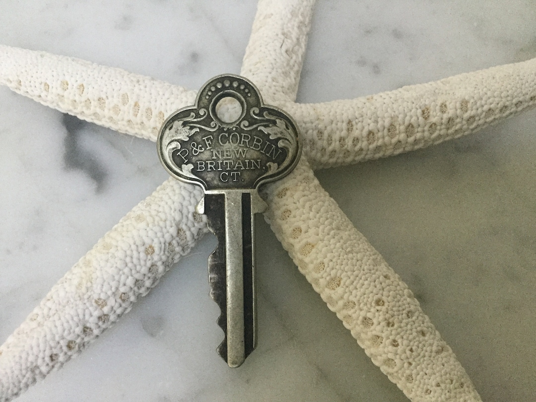 Antique Key P&F Corbin Key Pendant/steampunk Pendant Key - Etsy