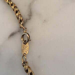 Vintage Napier Rope Chain - Etsy