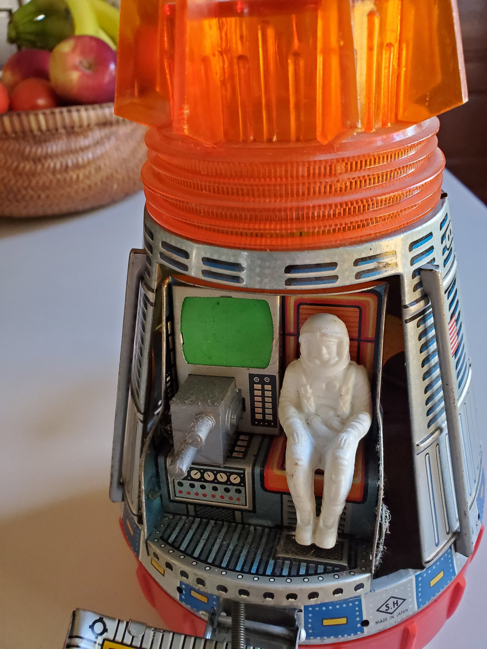 1960s Nasa Space Capsule Tin Toy - Etsy