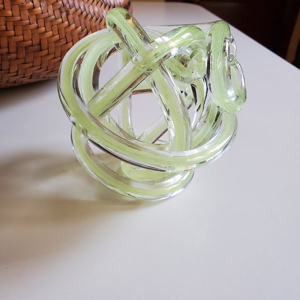 Blown Glass Knot - Etsy