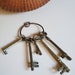 Large Brass Keys Wall or Table Decor - Etsy