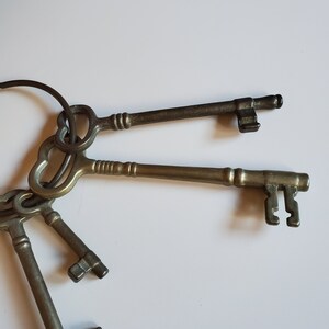 Large Brass Keys Wall or Table Decor - Etsy