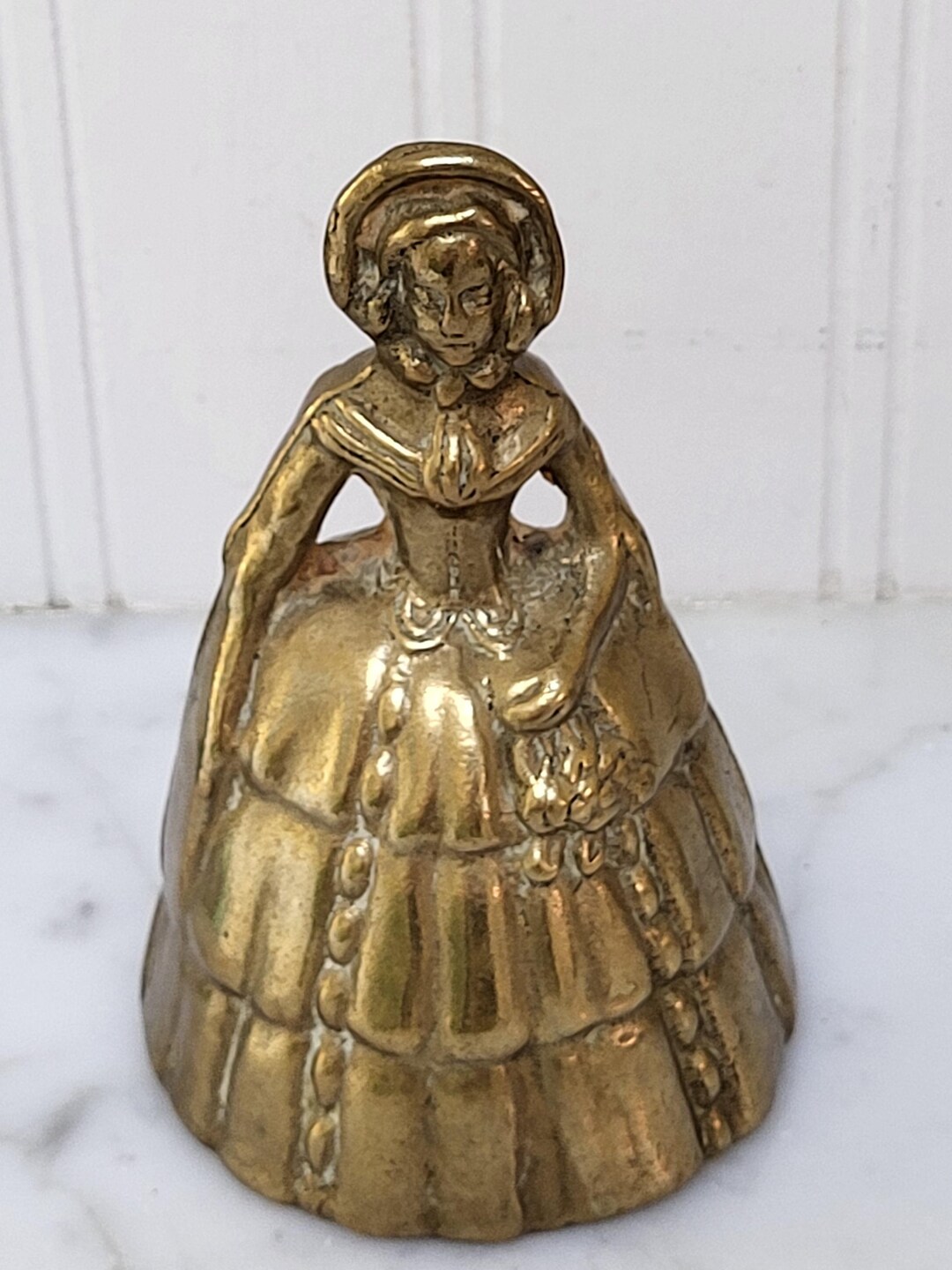 Southern Bell Brass Lady Figurine Solid Brass - Etsy
