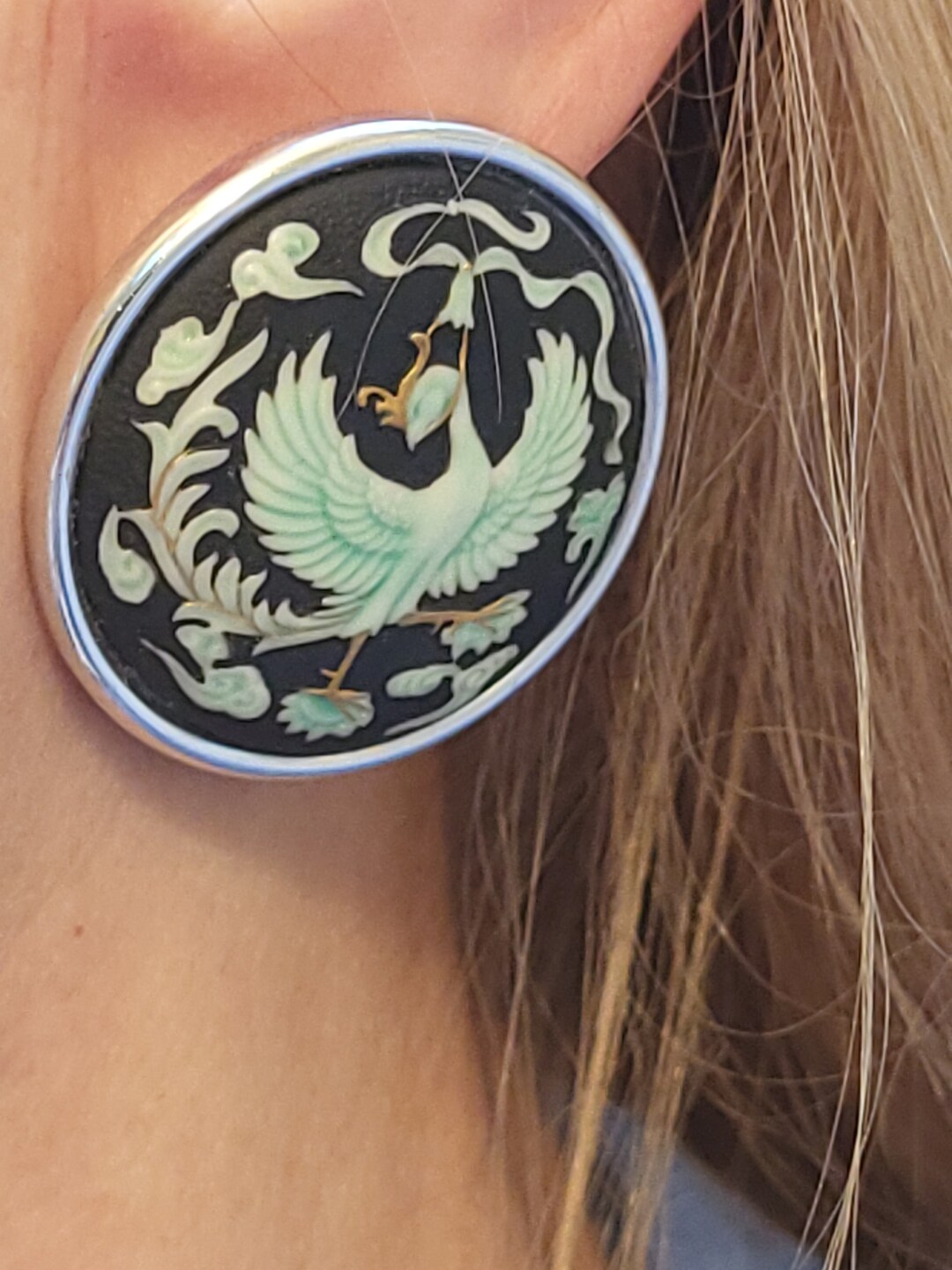 Vintage Toshikane Japan Clip on Earrings - Etsy