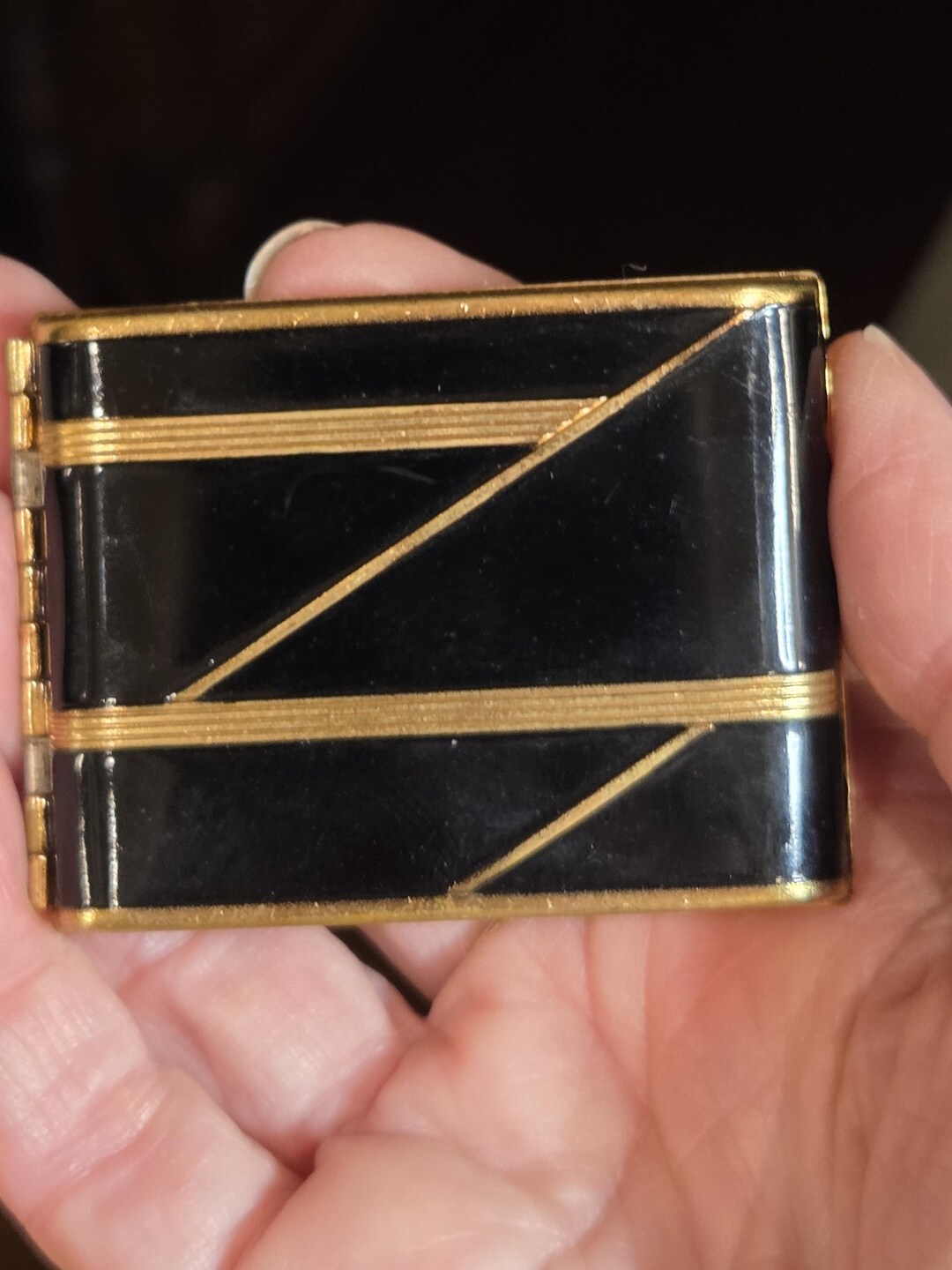 Vintage 1930s Compact Vanstyle Powder and Rouge Compact With Mirror ...