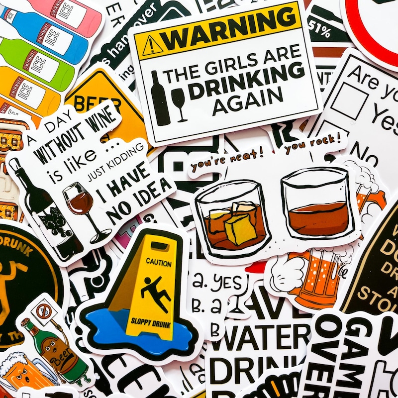 Drunk or Drink Water - Etsy