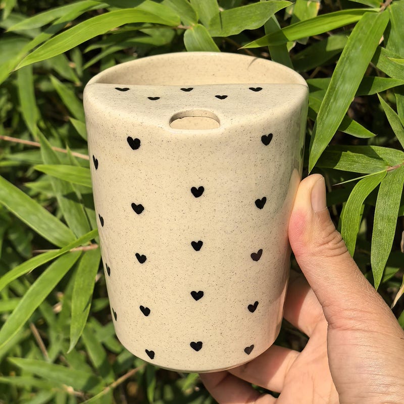Half Lid Mug - Etsy