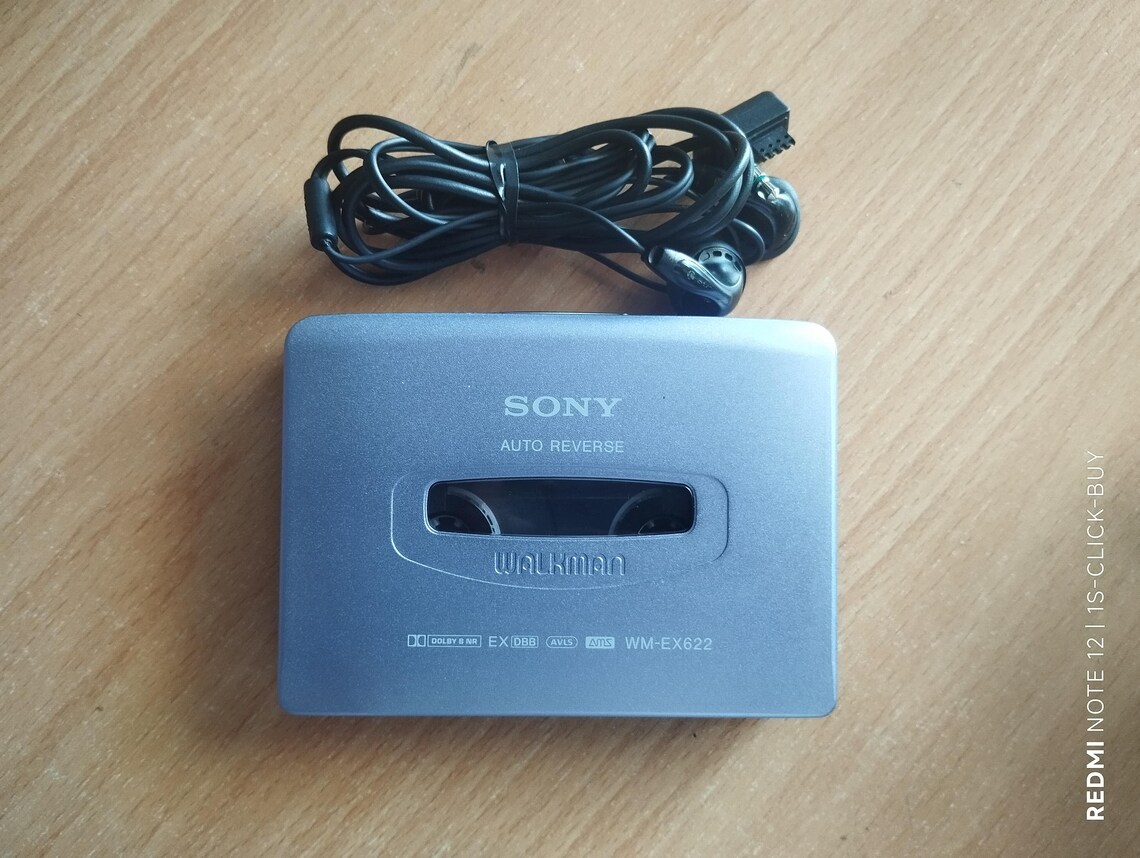 Sony Walkman Cassette Player Wm-ex 622 Blue- 1995 Working - Etsy