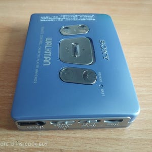 Sony Walkman Cassette Player Wm-ex 622 Blue- 1995 Working - Etsy