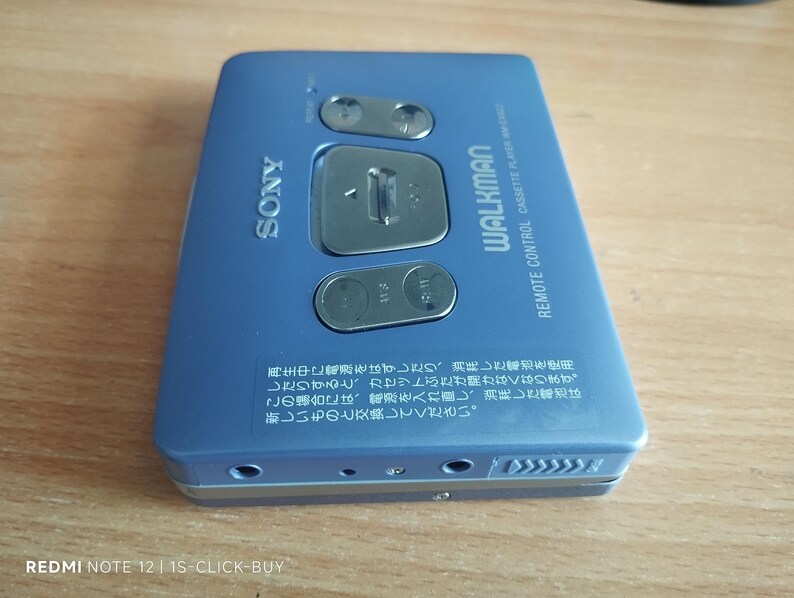 Sony Walkman Cassette Player Wm-ex 622 Blue- 1995 Working - Etsy