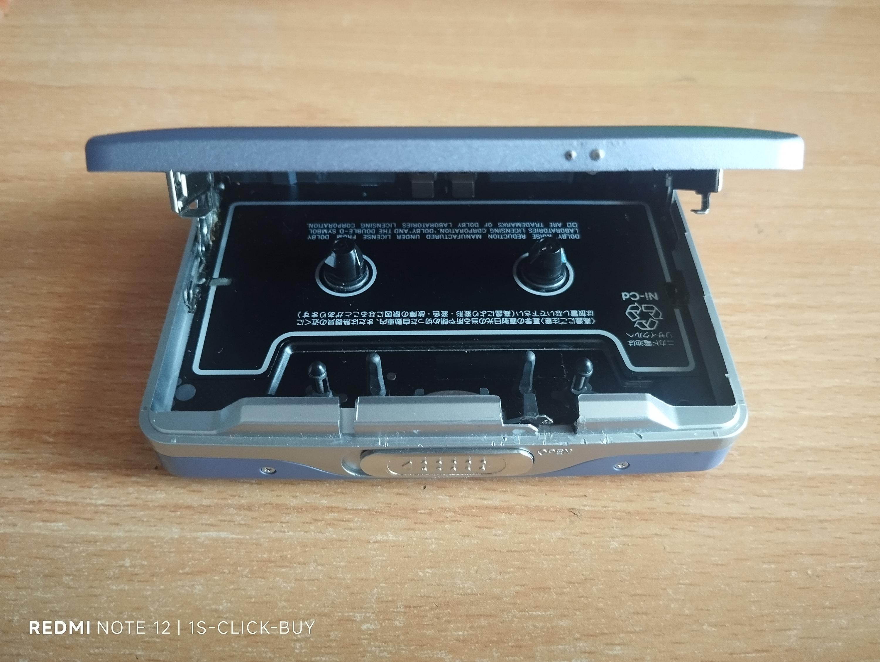 Sony Walkman Cassette Player Wm-ex 622 Blue- 1995 Working - Etsy