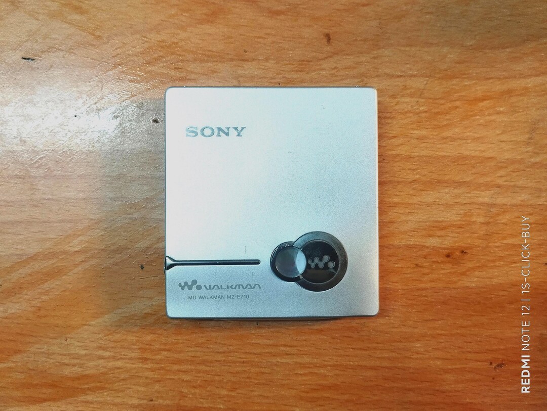 Sony Walkman Portable Mini Disc Player Sony Mz N710 Silver- 2002 ...