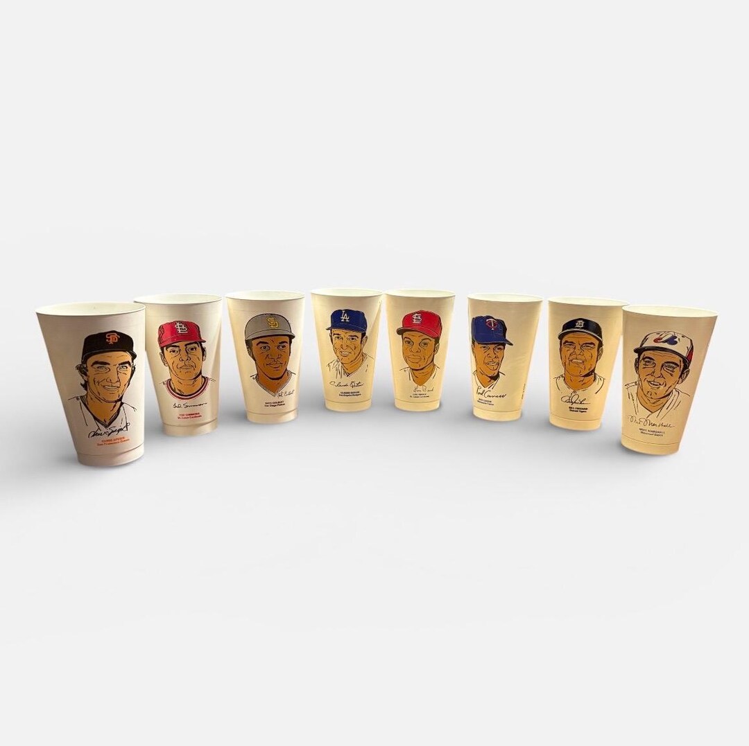 Vintage 7-11 Collector MLB Cups - Etsy