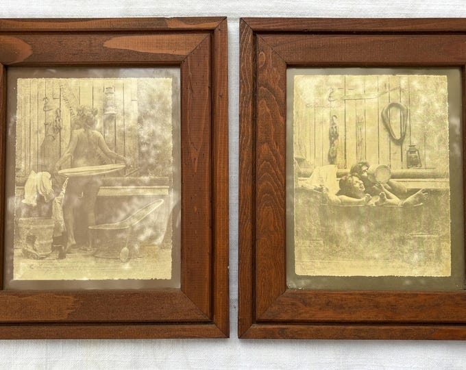 R Hendrickson Framed Prints Vintage - Etsy