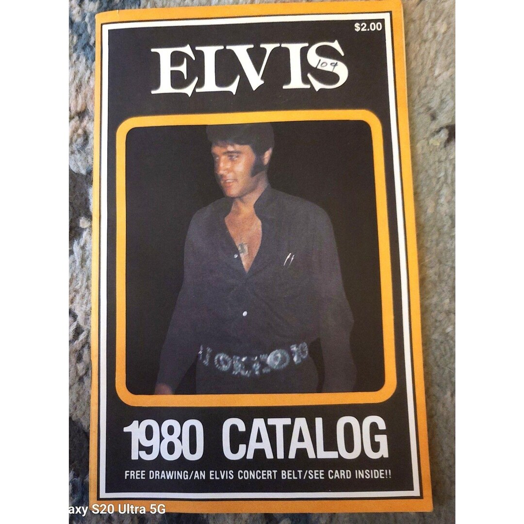 Vintage Elvis 1980 Souvenirs Catalog AND 2 Elvis People Magazines Lot ...