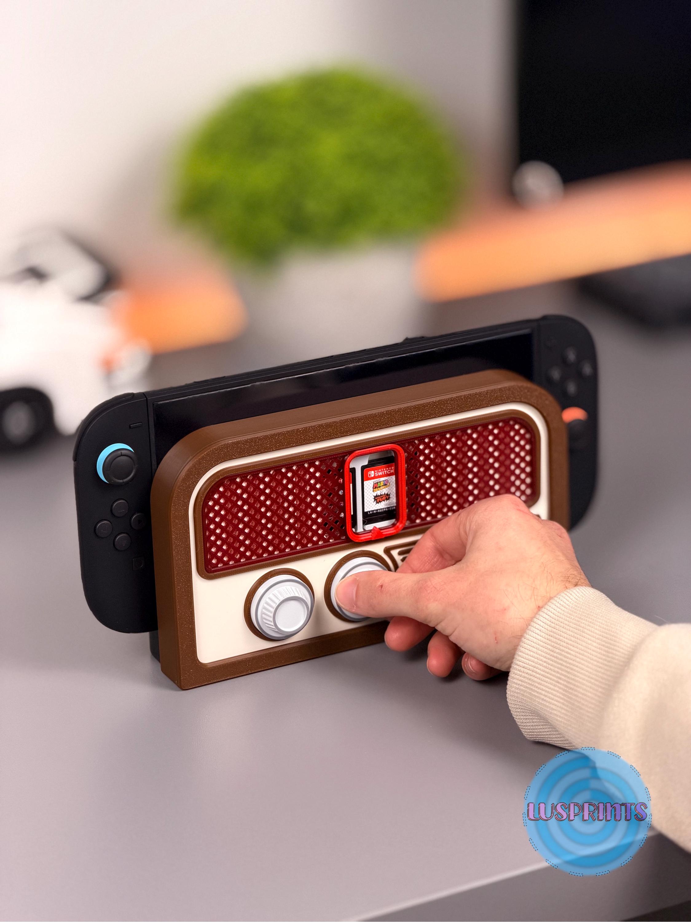 Retro Switch 2 Vintage Radio Front Panel - **AWESOME** Functioning Knob ...