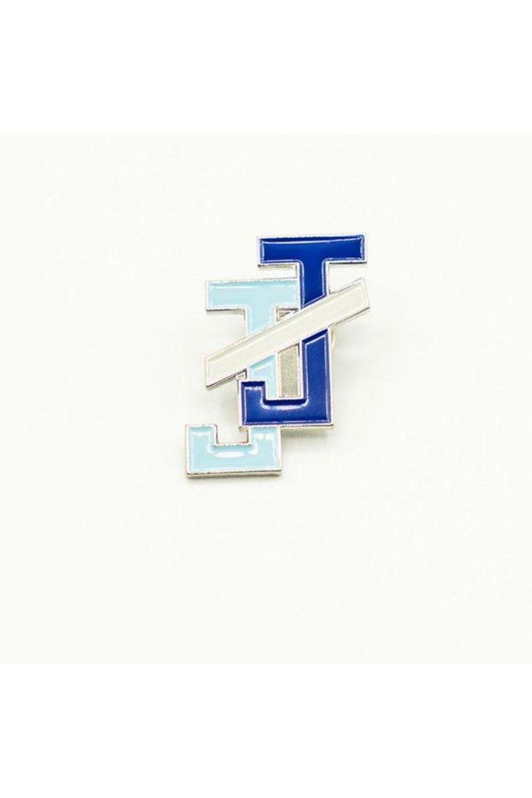 Jack and Jill Blue Lapel Pin - Etsy