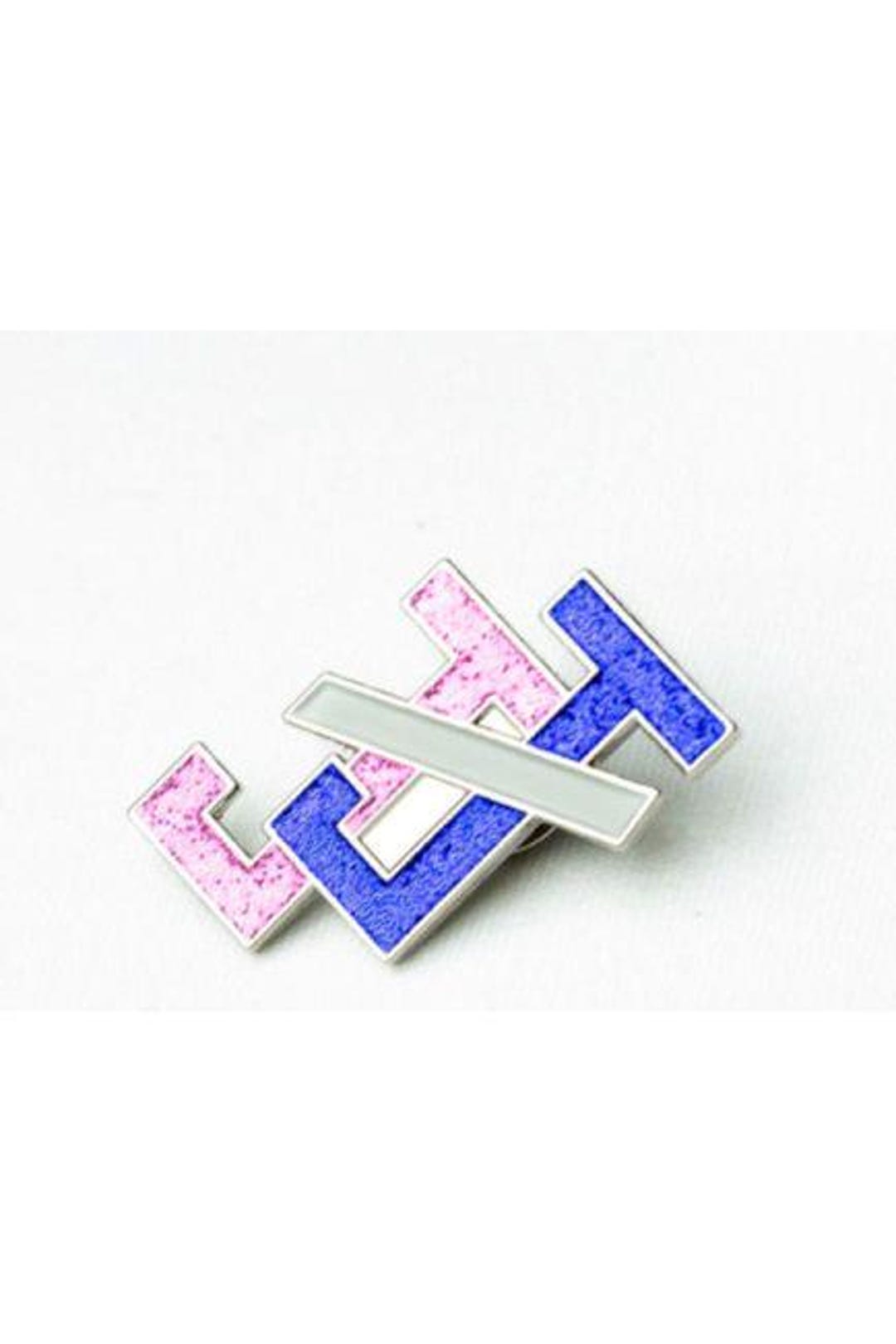 Jack and Jill Pink and Blue Lapel Pin - Etsy