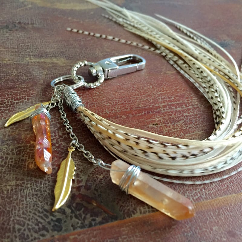 Crystal Keychain - Etsy