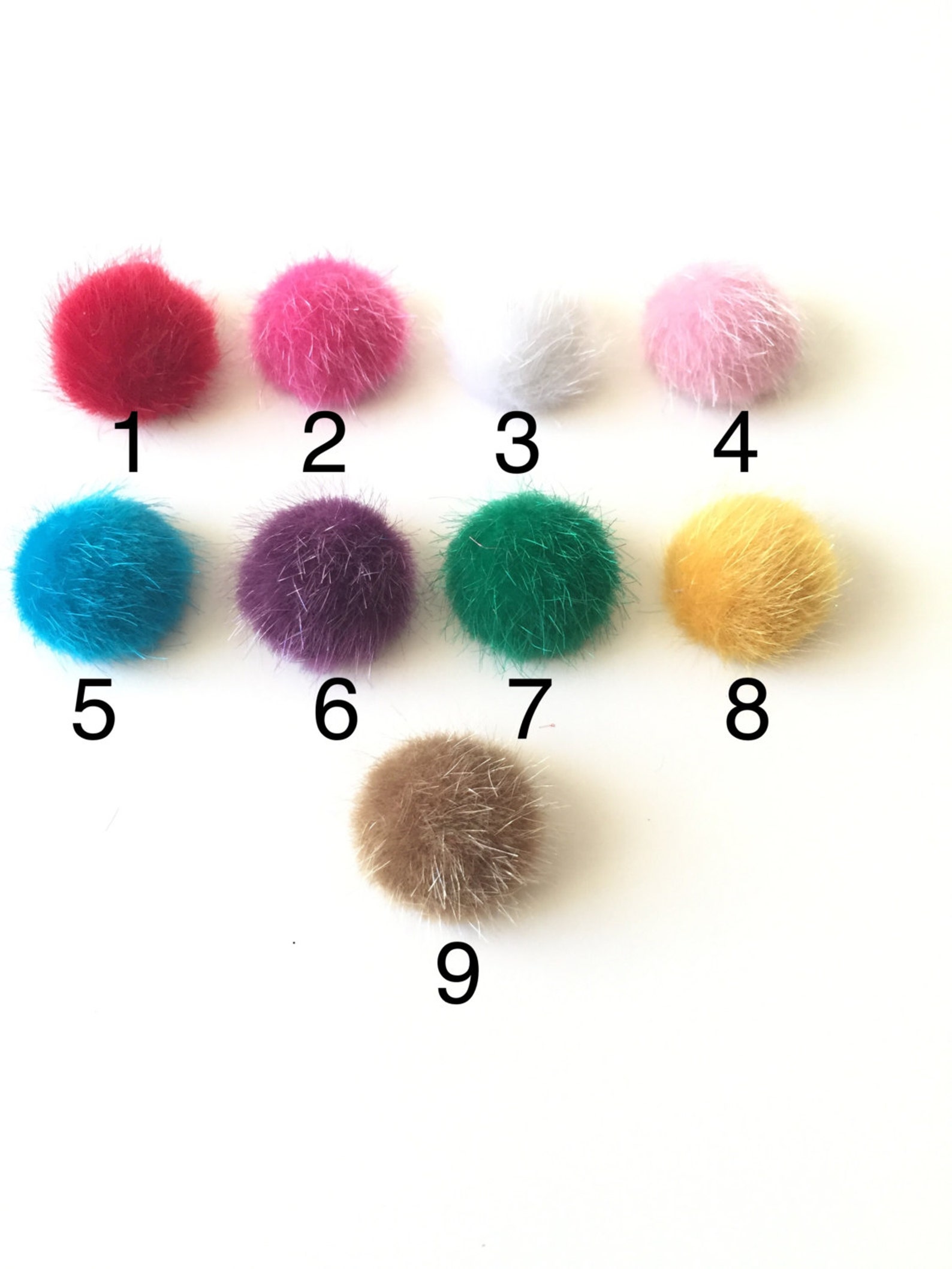 Fuzzy 6g Plugs 4g 0g Gauged Earrings 00g Choose Color 2g Ear - Etsy